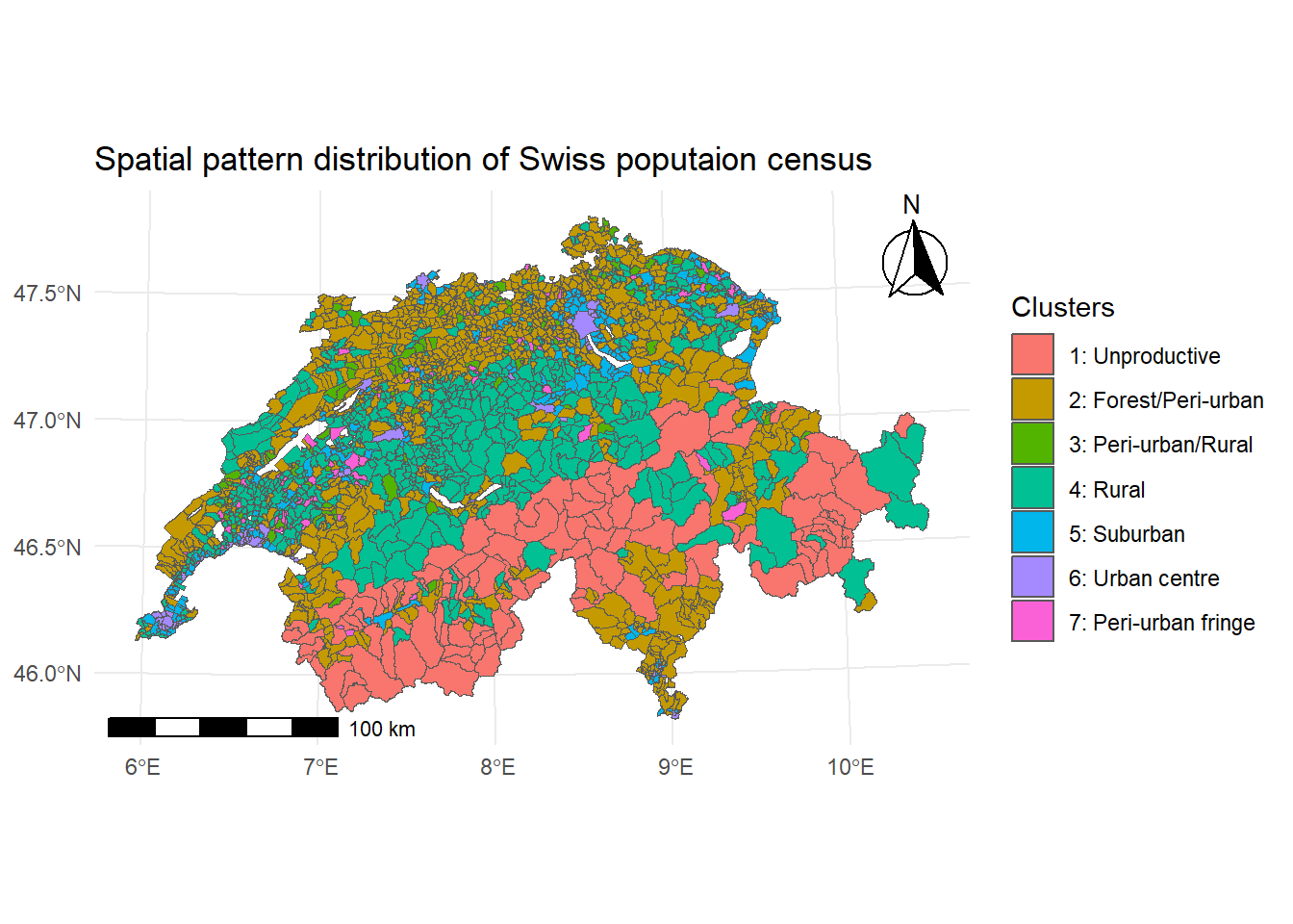Chapter 5 Self-organizing Map | Advanced Geospatial Data Analysis in R: Environmental Application